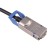 1M Passive AWG28 QSFP to CX4 DDR Cable - Fiberonsale